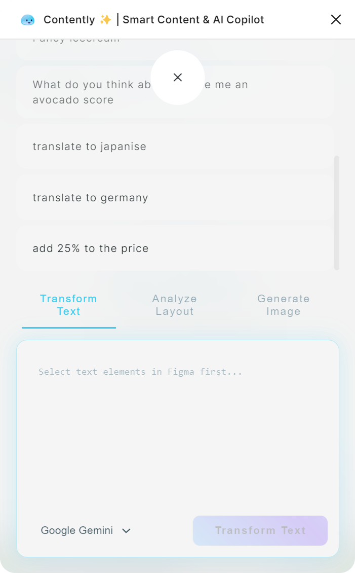 Contently - Figma Plugin by RAIKEN.io